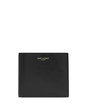 Saint Laurent Paris East/west Wallet With Coin Purse - Black