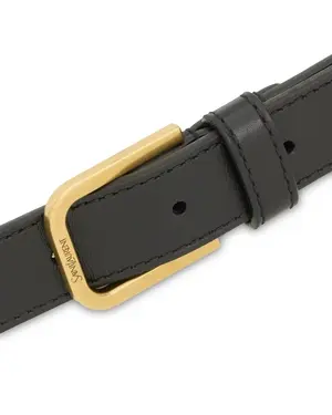 Saint Laurent Minimal Belt - Black