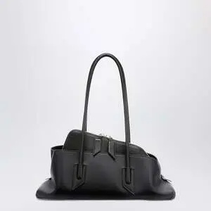 Attico La Passeggiata Small Leather Bag - Black