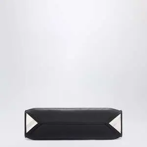 Attico La Passeggiata Small Leather Bag - Black