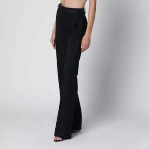 Attico Virgin Wool Tuxedo Trousers