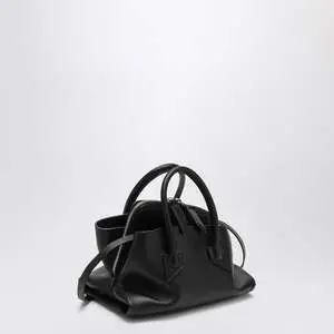 Attico Leather La Passeggiata Mini Bag - Black