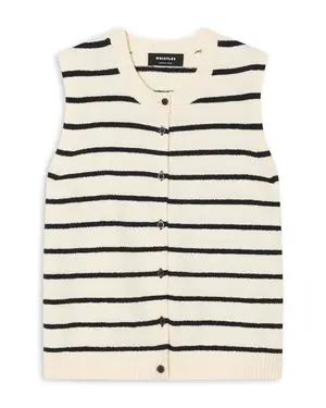 Whistles Boucle Textured Tank