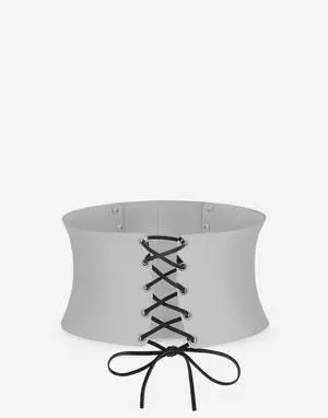 Dolce & Gabbana High Corset Belt With Padlocks