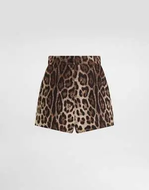 Dolce & Gabbana Leo- Poplin Shorts - Print