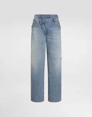 Dolce & Gabbana Denim Trousers - Multicolor