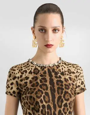 Dolce & Gabbana Leo- Charmeuse Dress