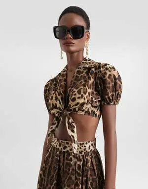 Dolce & Gabbana Leo- Poplin Shirt