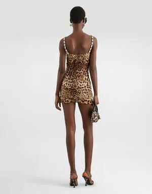 Dolce & Gabbana Leo- Charmeuse Dress