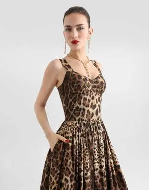 Dolce & Gabbana Leo- Poplin Dress