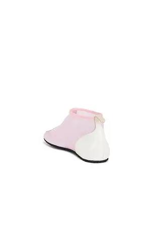 Gimaguas Mesh Bailarina Boot Flat - Pink