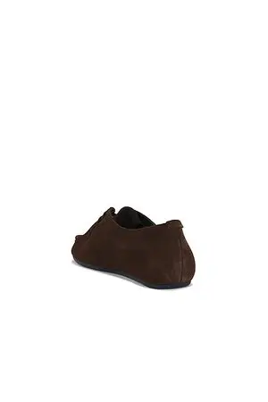 JIL SANDER Suede Calf Leather Lace Up Shoes