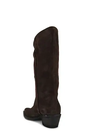 Khaite Clive 35 Split Suede Calfskin Boots