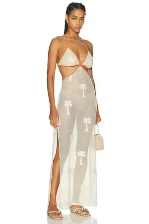 Johanna Ortiz Maxi Dress - Ecru