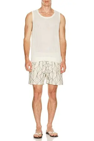 Oas Zefi Swim Shorts - Beige