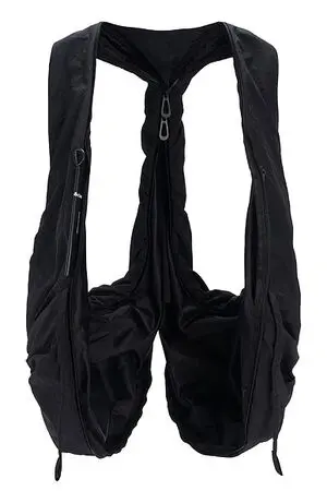 COTE & CIEL Po Hybrid Wearable Gilet Tote Bag - Black
