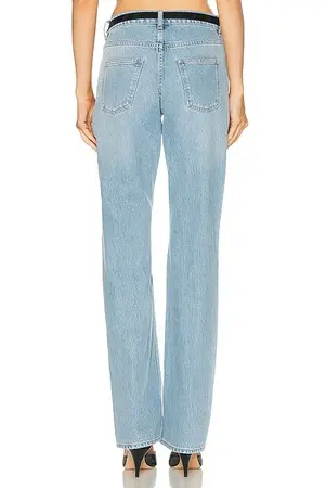 Coperni Suspended Straight Leg Jeans