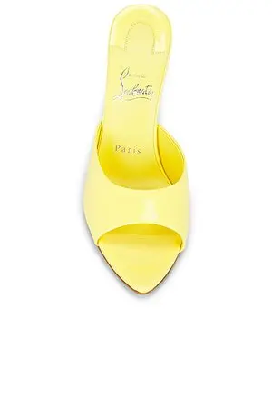 CHRISTIAN LOUBOUTIN Miss Z Mule 100 Sandal - Vanilla