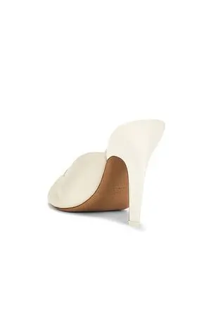 Chloé Suzie Open Toe Mule - Soft Ivory