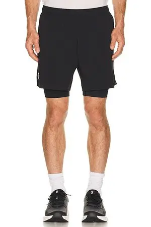 On Train 2-in-1 Shorts - Black