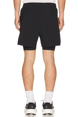 On Train 2-in-1 Shorts - Black