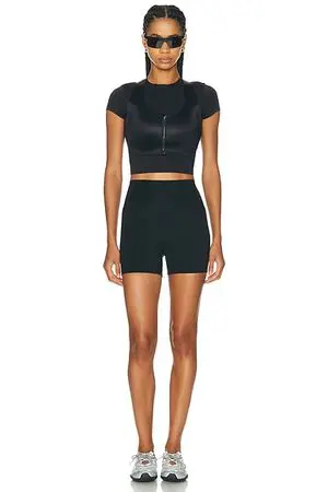 NIKESKIMS Nike X Skims Matte Corset Short Sleeve Crop Top
