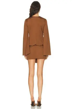 Alexis Syros Dress - Mocha