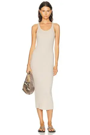 Enza Costa Scoop Neck Day Dresses