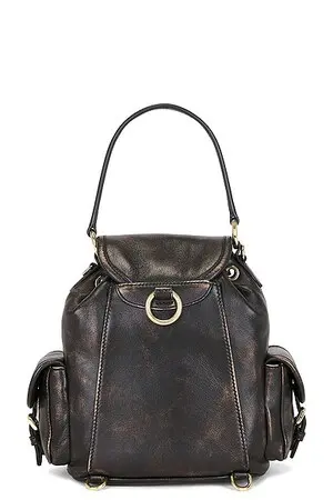 Miu Miu Lambskin Leather Backpack