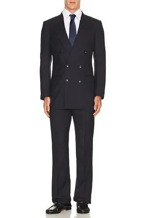 TOM FORD Clear Cut Herringbone Stripe Suit