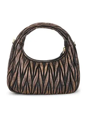 Miu Miu Wander Hobo Bag - Caffe