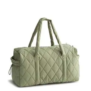 VERA BRADLEY Large Original Duffel Bag In Deep Lichen