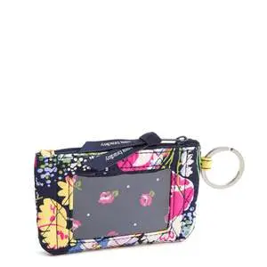 VERA BRADLEY Zip Id Case In Poppy Fields
