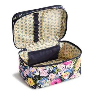 VERA BRADLEY Brush Up Cosmetic Case In Poppy Fields