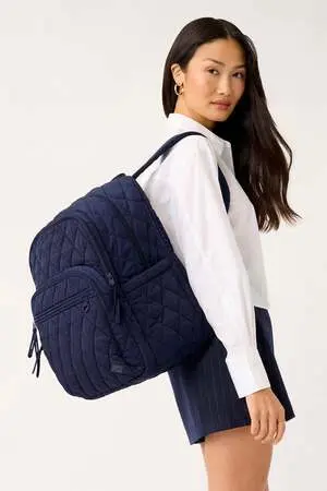 VERA BRADLEY Xl Bancroft Backpack In Peacoat