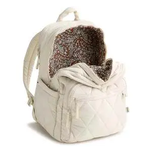 VERA BRADLEY Xl Bancroft Backpack In Pumice Stone
