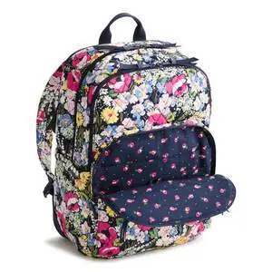 VERA BRADLEY Large Bancroft Backpack In Poppy Fields