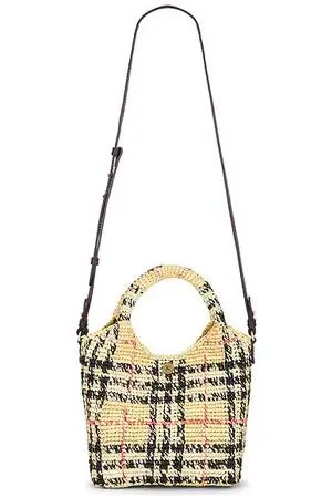 Burberry Mini Margate Tote Bag - Sand