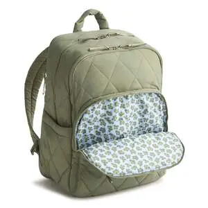 VERA BRADLEY Large Bancroft Backpack In Deep Lichen