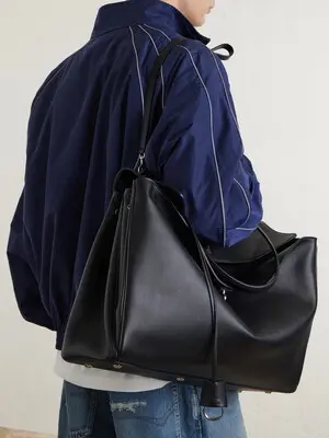 Balenciaga Rodeo Leather Tote Bag