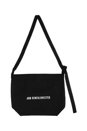 ANN DEMEULEMEESTER Ad Medium Shoulder Bag - Black