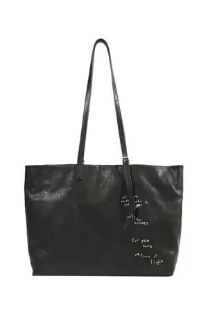 ANN DEMEULEMEESTER The Return Of Light Bes Tote Bag - Black