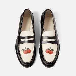 DUKE + DEXTER Wilde Penny Loafer - Orange