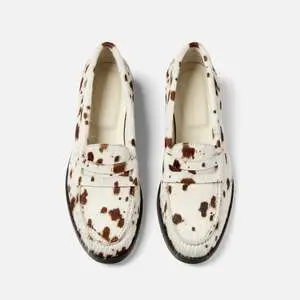 DUKE + DEXTER Wilde Cow Pony Penny Loafer
