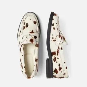 DUKE + DEXTER Wilde Cow Pony Penny Loafer