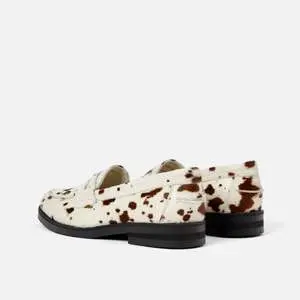 DUKE + DEXTER Wilde Cow Pony Penny Loafer