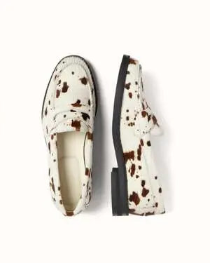 DUKE + DEXTER Wilde Cow Pony Penny Loafer