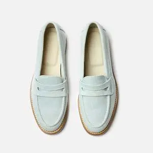 DUKE + DEXTER Wilde Denim Penny Loafer