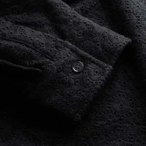 DUKE + DEXTER Crochet Shirt