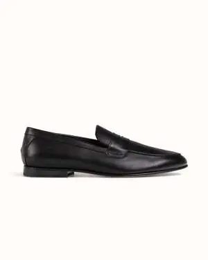 DUKE + DEXTER Caine Penny Loafer - Black